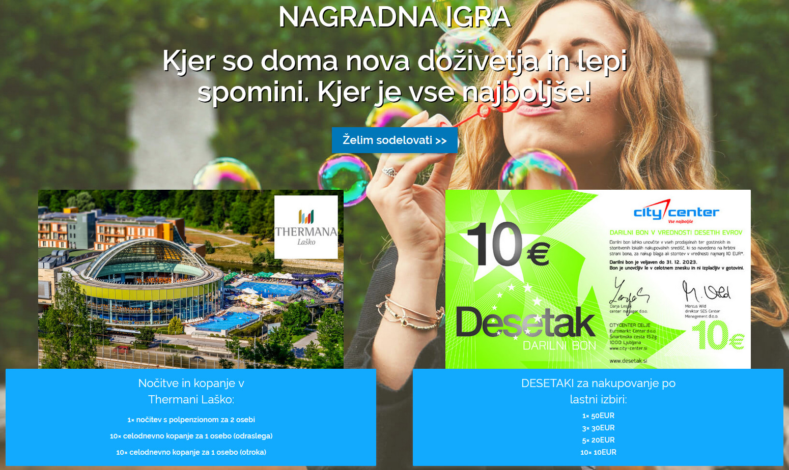 NAJBOLJŠA nagradna igra